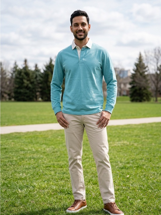 Vineyard Vines | Shirts | Vineyard Vines Long Sleeve Mens Medium Aqua ...